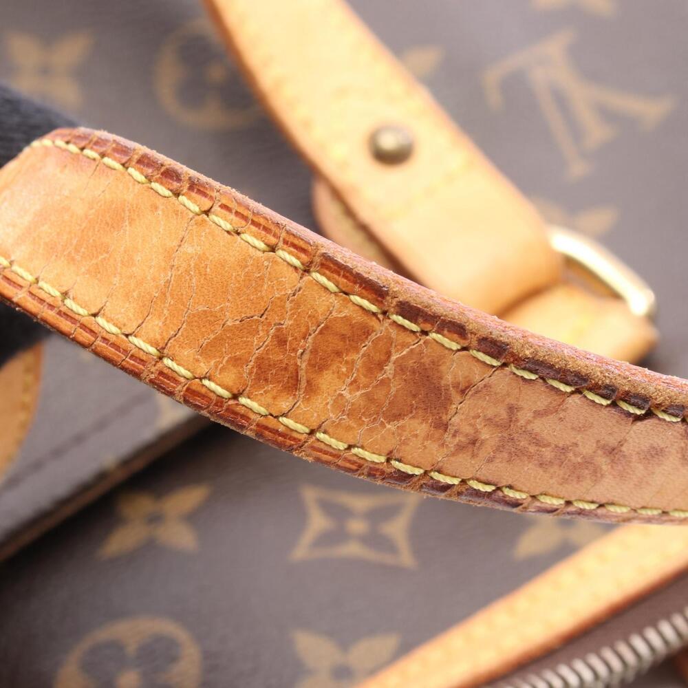 Louis Vuitton | Bags | Louis Vuitton Odeon Handbag Canvas Leather ...